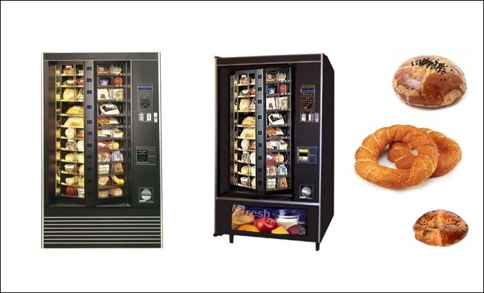 Bagel Vending Machine - Bagel and Pastry Vending Machine, Bagel Vending ...